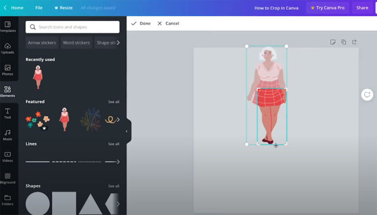 How to Crop in Canva for Precise Image Editing
